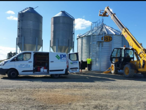 PMR Grain Systems: GSI Farm Silos and Dan Cosgrove Silos
