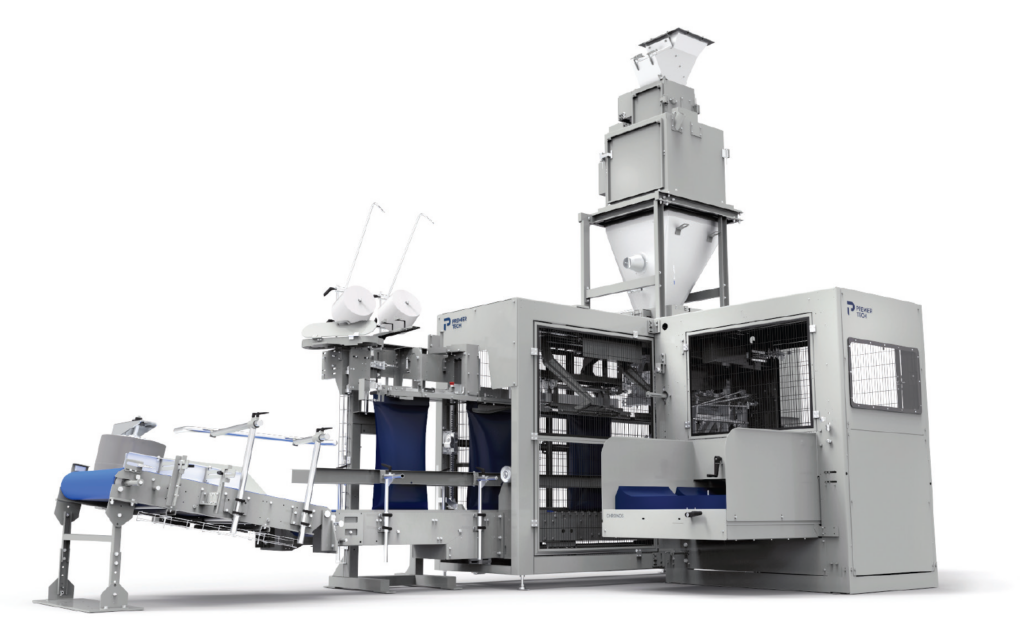 Bagging Machines and Robot Palletisers - PMR Grain Systems